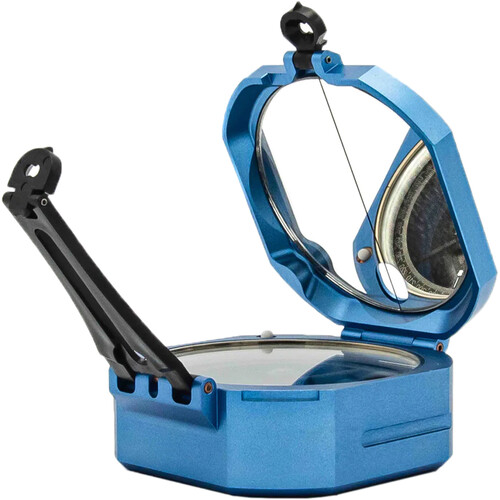 Brunton Standard Transit Compass (Azimuth 0-360, Blue) F-5020-BL