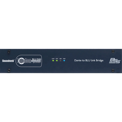 BSS Audio BLU-DAN Dante/AES67 to BLU Link Bridge Processor