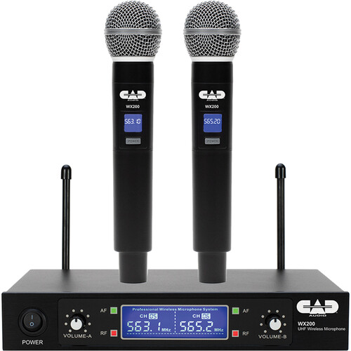 CAD WX200 2-Person Wireless Fixed-Frequency Handheld WX200 B&H