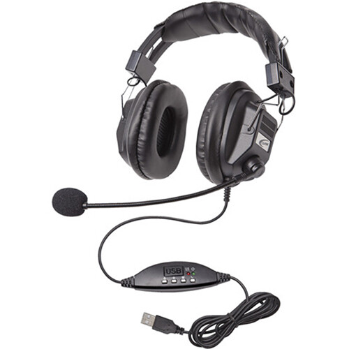 Califone 3068MUSB Stereo Over-Ear USB Headset 3068MUSB CT B&H