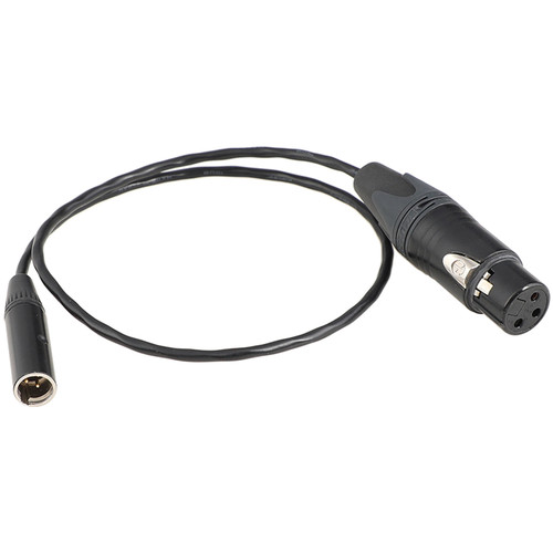 CAMVATE Mini-XLR Male to XLR Female Audio Cable for BMPCC4K