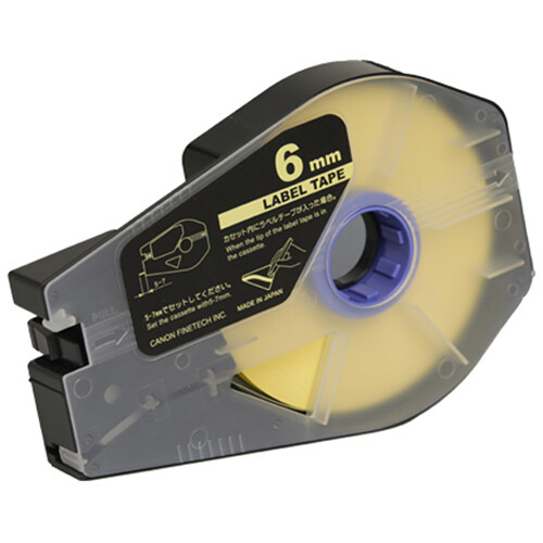 Canon Yellow Label Tape Cassettes for MK1500 and 3476A026AB B&H