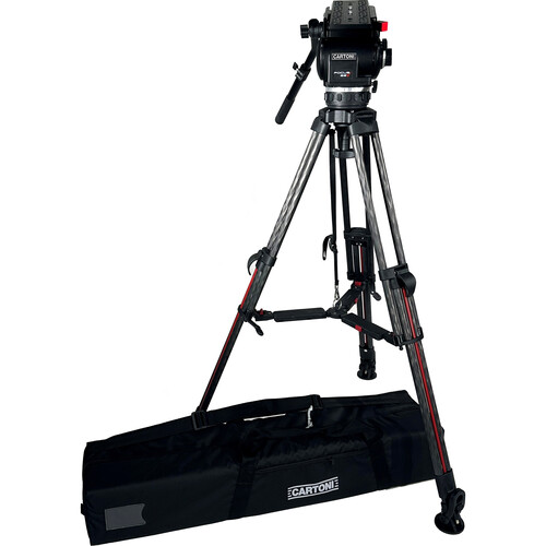 Cartoni Focus 22 Head with 2-Stage Carbon Fiber KSDS22CP-C B&H