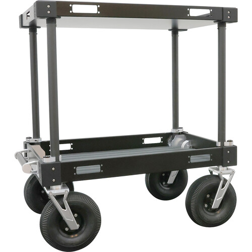 CineForged Billet X 36" Collapsible Cart with 8" Wheels