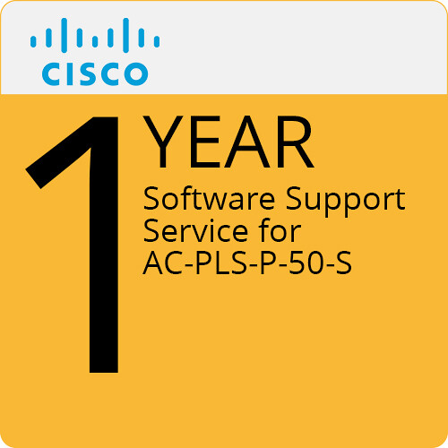 Cisco 1-Year Software Support Service CON-ECMU-ACPL50 B&H Photo