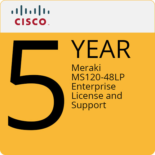 Cisco 5-Year Enterprise License and Support LIC-MS120-48LP-5YR
