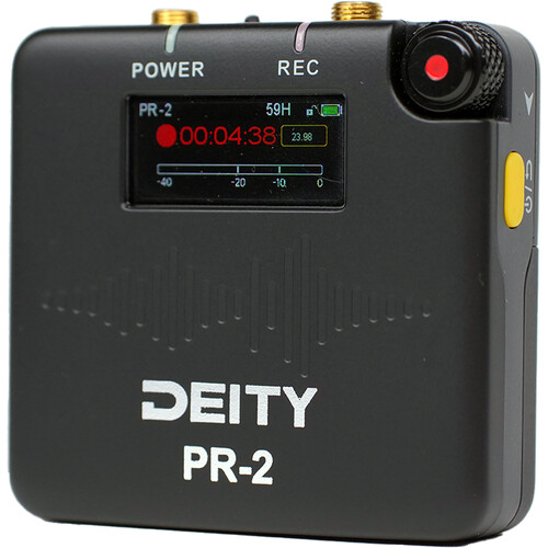 Deity Microphones PR-2 32-Bit Float Pocket Audio DTR0297D71 B&H