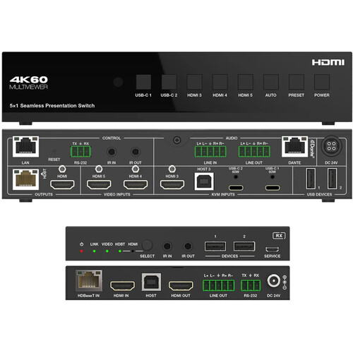 DVDO Seamless Presentati DVDO-USBC-HDMI-PS-51 B&H Photo Video