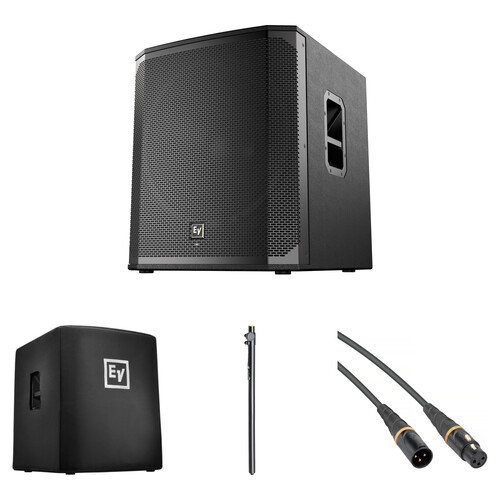 Electro-Voice ELX200-18SP Powered Subwoofer Kit with Cover,