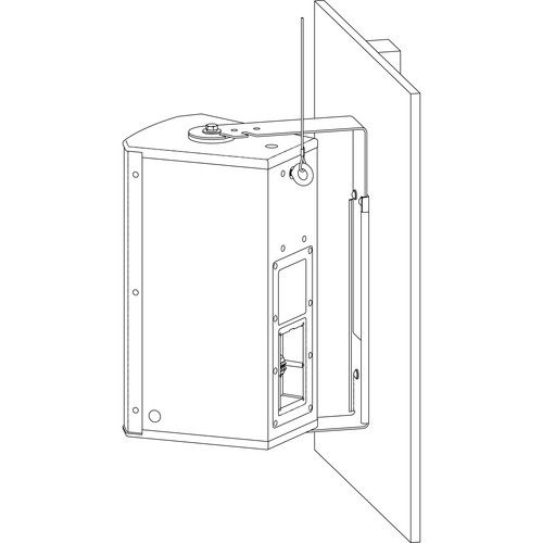 Electro-Voice EVC-UB1 U-BRACKET f/EVC 8" - WHITE F.01U.330.656