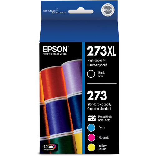 Epson 273XL/273 High-Capacity Black and T273XL-BCS B&H Photo