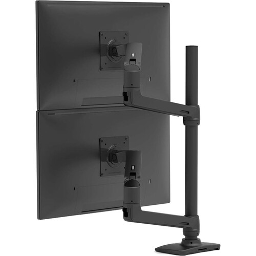 Ergotron LX Dual Desk Mount Stacking Arm for Displays 45-509-224