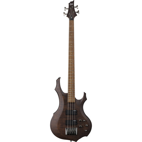 ESP LTD F-204FM Electric Bass (Walnut Brown Satin) LF204FMWBS