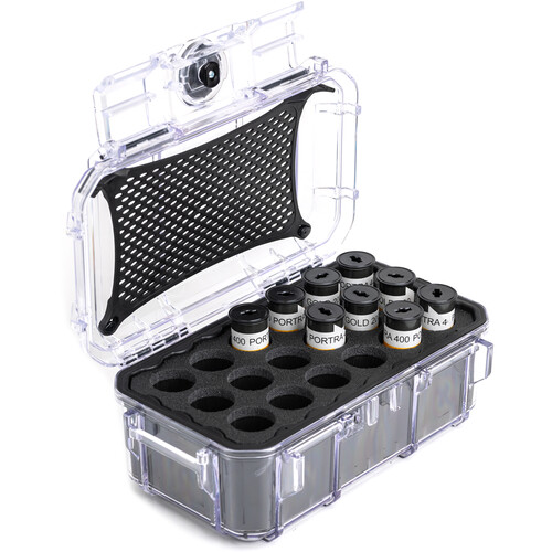 Evergreen Cases Medium Format Film Case (Clear) EG-57MDFILM-CL