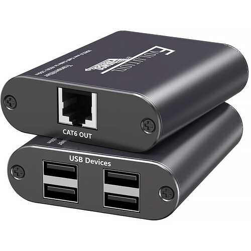 Evolution USB 2.0 Extender over Cat5e/6 Cable Set EVEXUSB2 B&H