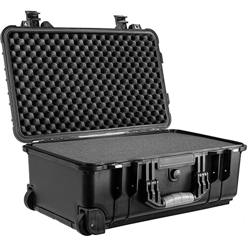 Eylar Carry-On Roller Case with Foam (Black, 22") SA00034 B&H