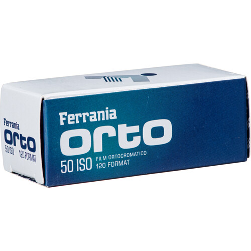 Ferrania Orto 50 ISO Orthochromatic Film FF-ORTO-120 B&H Photo