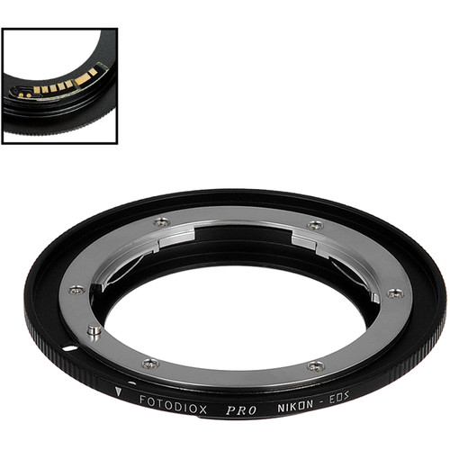 FotodioX Pro Lens Mount Adapter with Generati NIKF-EOS-PRO-FC10