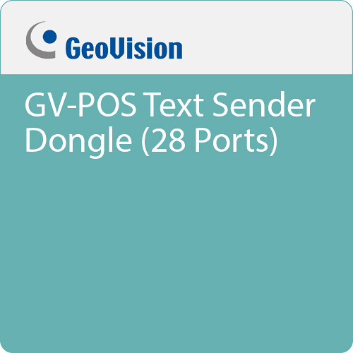 GEOVISION GV-POS Text Sender Dongle (28 Ports) 240-POSTS-028 B&H