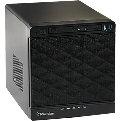 GEOVISION UVS 32-Channel Cube NVR (i5, 4-Bay) 825-NCI54B-032 B&H