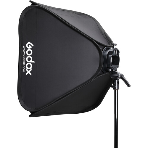 Godox S2 Speedlite Bracket with Softbox & Carrying Bag SGUV6060