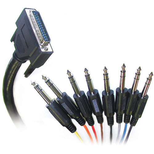 Hear Technologies Analog DA-88 Cable 8-Channel DB25 Male to AN