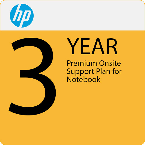 HP 3-Year Premium Onsite Support Plan for Notebook U86DVE B&H