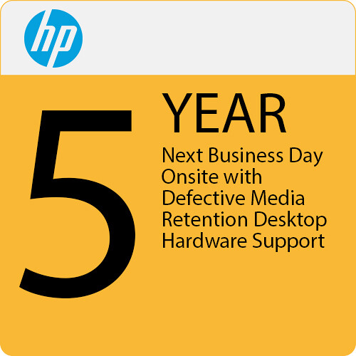 HP 5-Year Next Business Day On-Site Hardware Support UF362E B&H