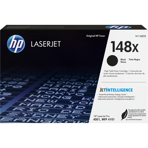 HP 148X Black Original High-Yield LaserJet Toner Cartridge
