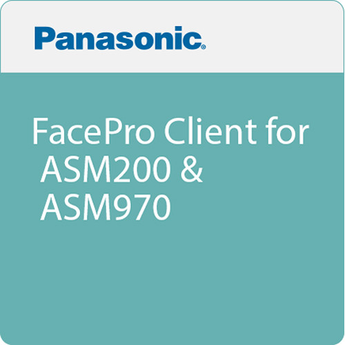 i-PRO FacePro Client for ASM200 & ASM970 WV-ASE231W B&H Photo