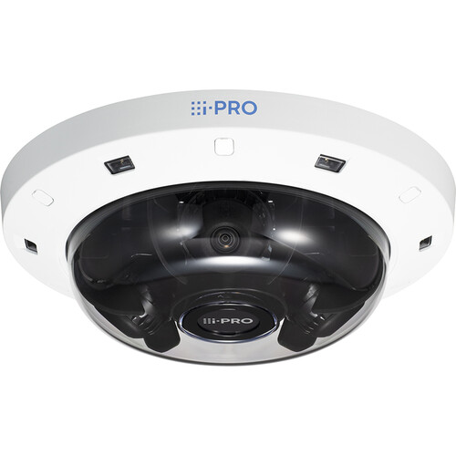 i-PRO WV-S8543L 12MP Outdoor 3-Sensor Network Dome WV-S8543L B&H