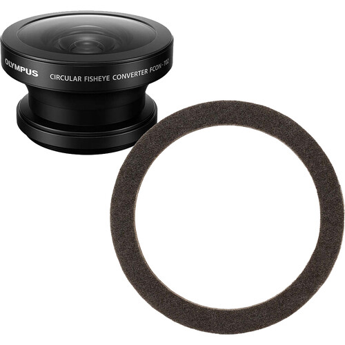 Ikelite Anti-Reflection Ring for Olympus FCON-T02 Fisheye 6408