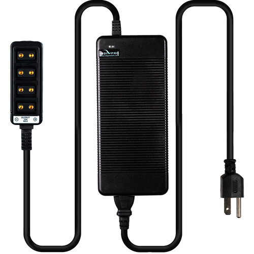 IndiPRO Tools 15V, 20A AC Power Supply to 4-Way D-Tap 15V20DT