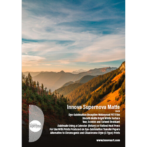 Innova Supernova Matte White Polyester Paper 55021 B&H Photo