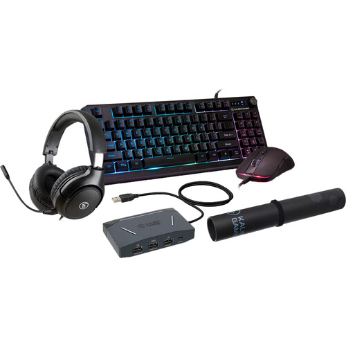 IOGEAR KeyMander 2 KORE Keyboard & Mouse Kit GE1337P2KIT4 B&H