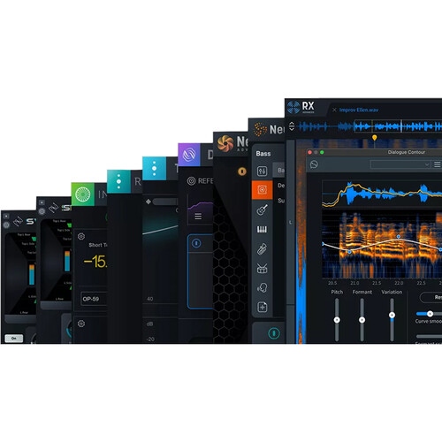 iZotope RX Post Production Suite 8 Software Bundle 70-PPS8_URXA