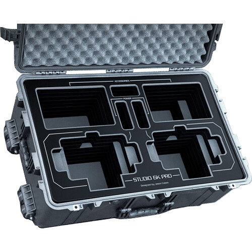 Jason Cases Wheeled Hard Case with Foam Insert for 3 BMST6K3CBK