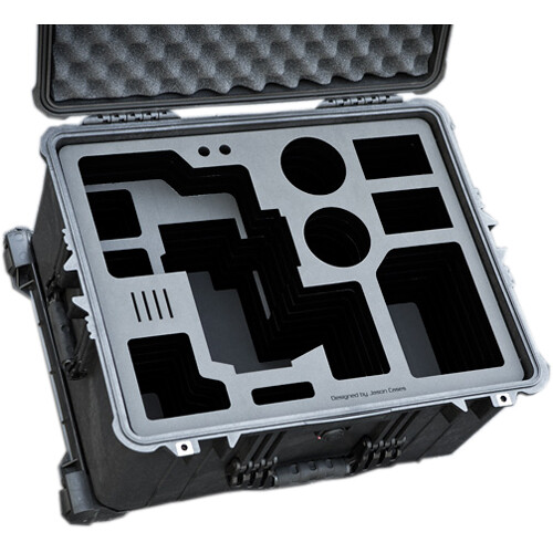 Jason Cases Hard Case with Custom Foam for Blackmagic BMURMIDPL