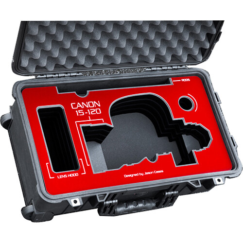 Jason Cases Wheeled Hard Case with Insert for Can CA15120RE B&H