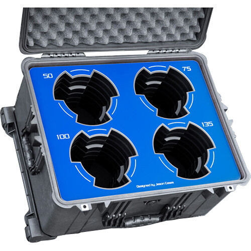 Jason Cases 4-Lens Wheeled Hard Case for Cooke S7i CKS7L4BU B&H