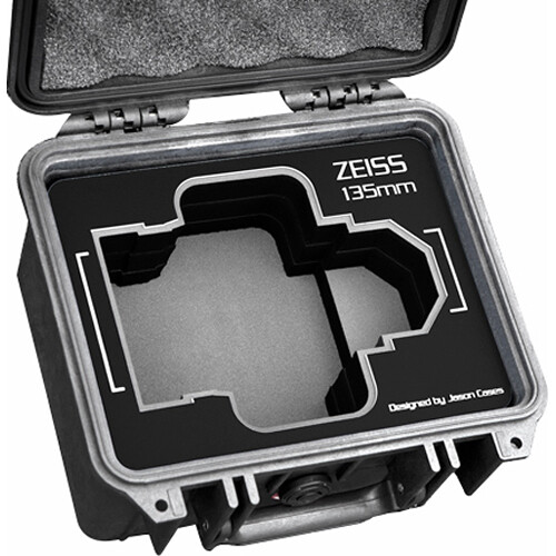Jason Cases Pelican Case for Zeiss CP.3 135mm Lens ZECP3135BK
