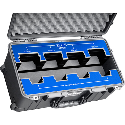 Jason Cases Wheeled Carry Case for Zeiss Otus 4-Lens Set