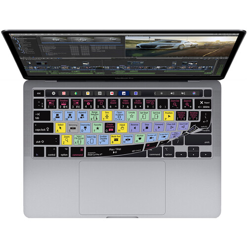 KB Covers Final Cut pro Keyboard Cover for MacBook Pro FCPX-MBE