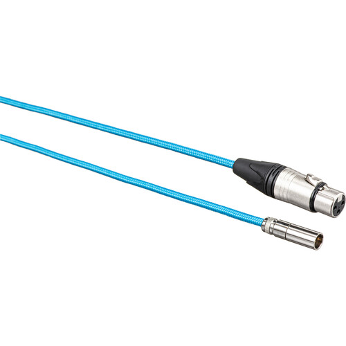 Kondor Blue Mini-XLR Male to XLR Female Audio Cable KB_MINIXLR3F