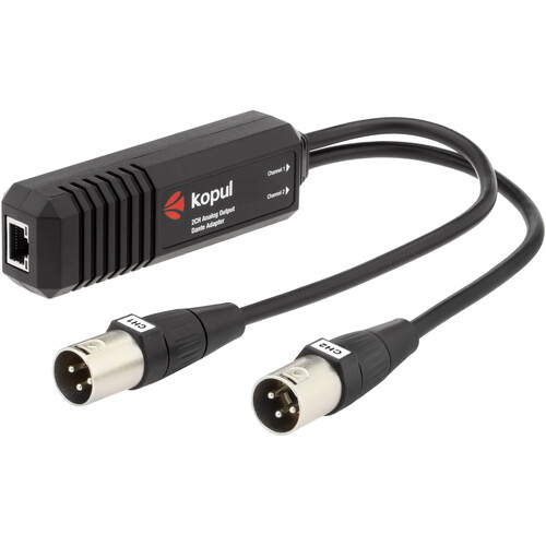 Kopul Two-Channel XLR Analog Output Adapter for Dante DAN-AOXM2