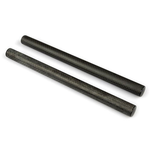 LanParte Carbon Fiber 15mm Rods (Pair, 9.8") CFR-250 B&H Photo