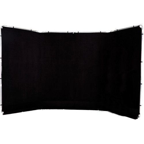 Manfrotto Panoramic Background (13', Black) LL LB7621 B&H Photo