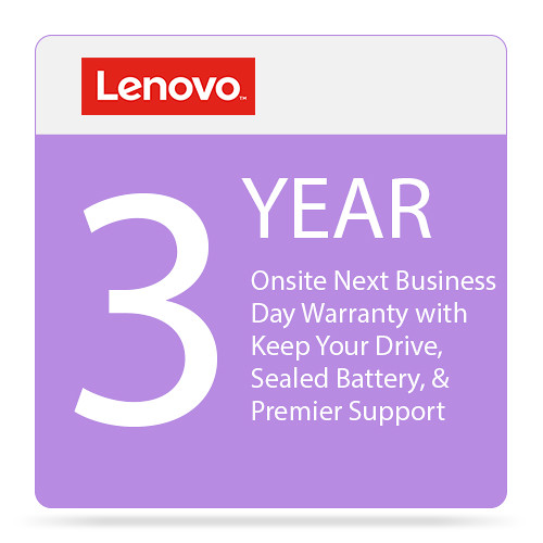 Lenovo 3-Year Premier Support with Media Retention and