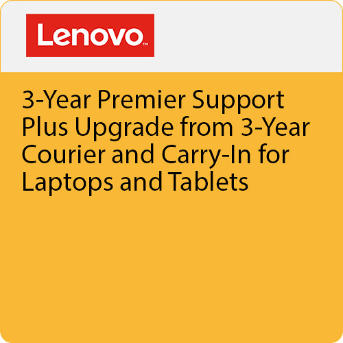 Lenovo 3-Year Premier Support Plus Upgrade from 3-Year