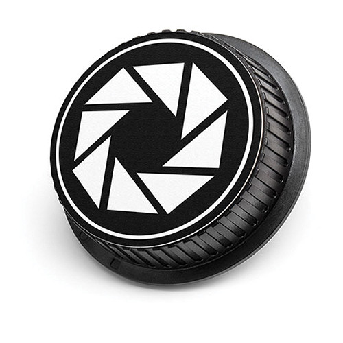 LenzBuddy Aperture Icon Rear Lens Cap for Canon Cameras 52115-01